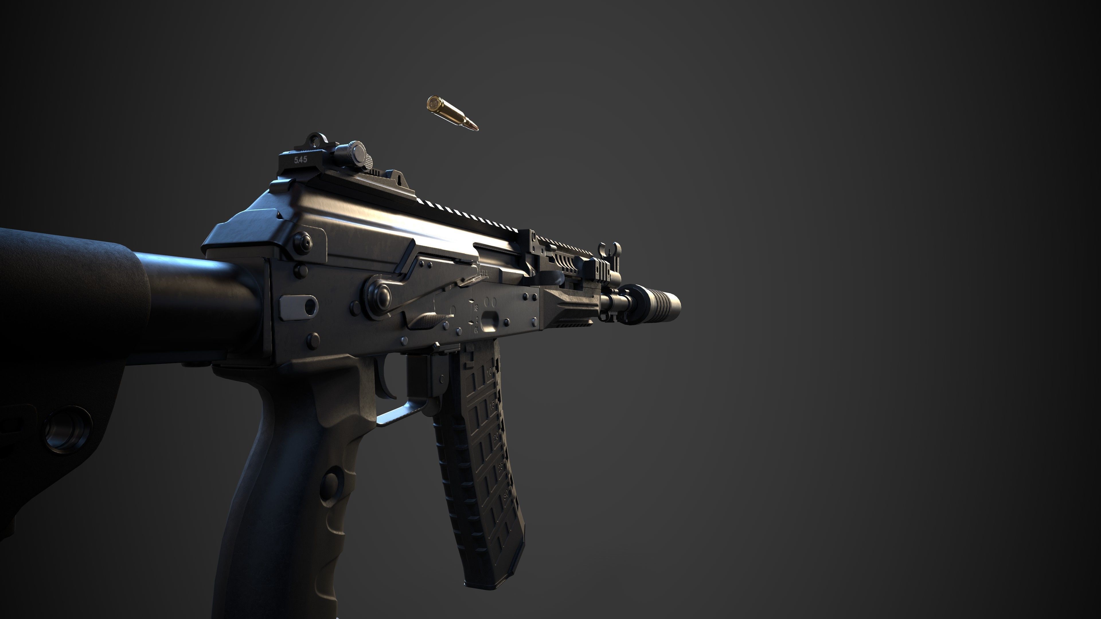 3D model Modular AK 12 Video Game Ready VR / AR / low-poly | CGTrader