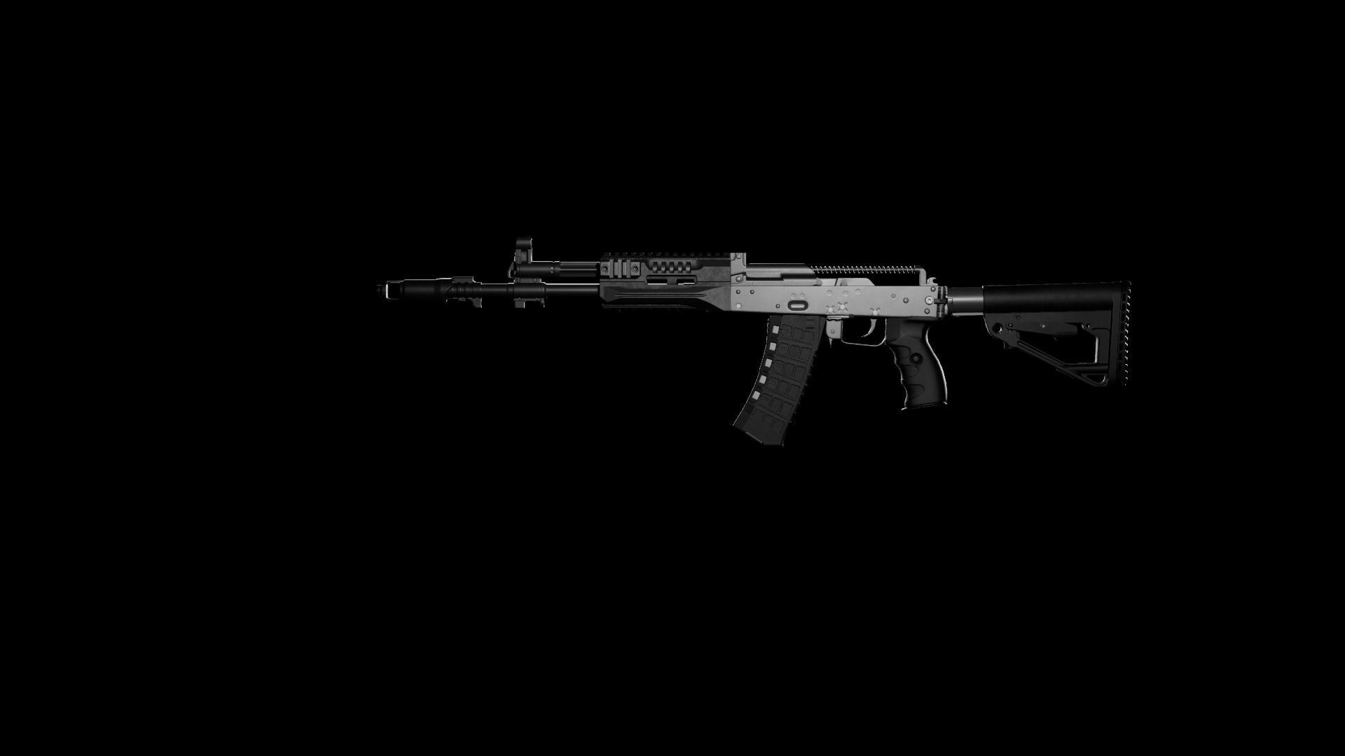 3D model Modular AK 12 Video Game Ready VR / AR / low-poly | CGTrader