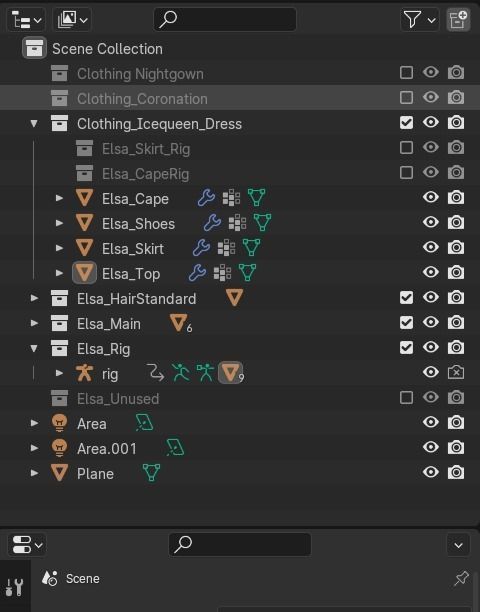 3D model Disney Elsa blender VR / AR / low-poly | CGTrader