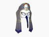 3D model Thoth Mask A07 - Egyptian Gods Character Clothing VR / AR ...
