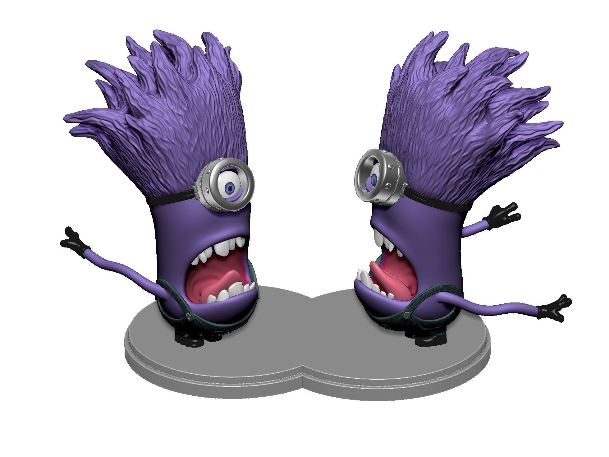 Mutated minion for 3D printing STL 3D model 3D printable | CGTrader