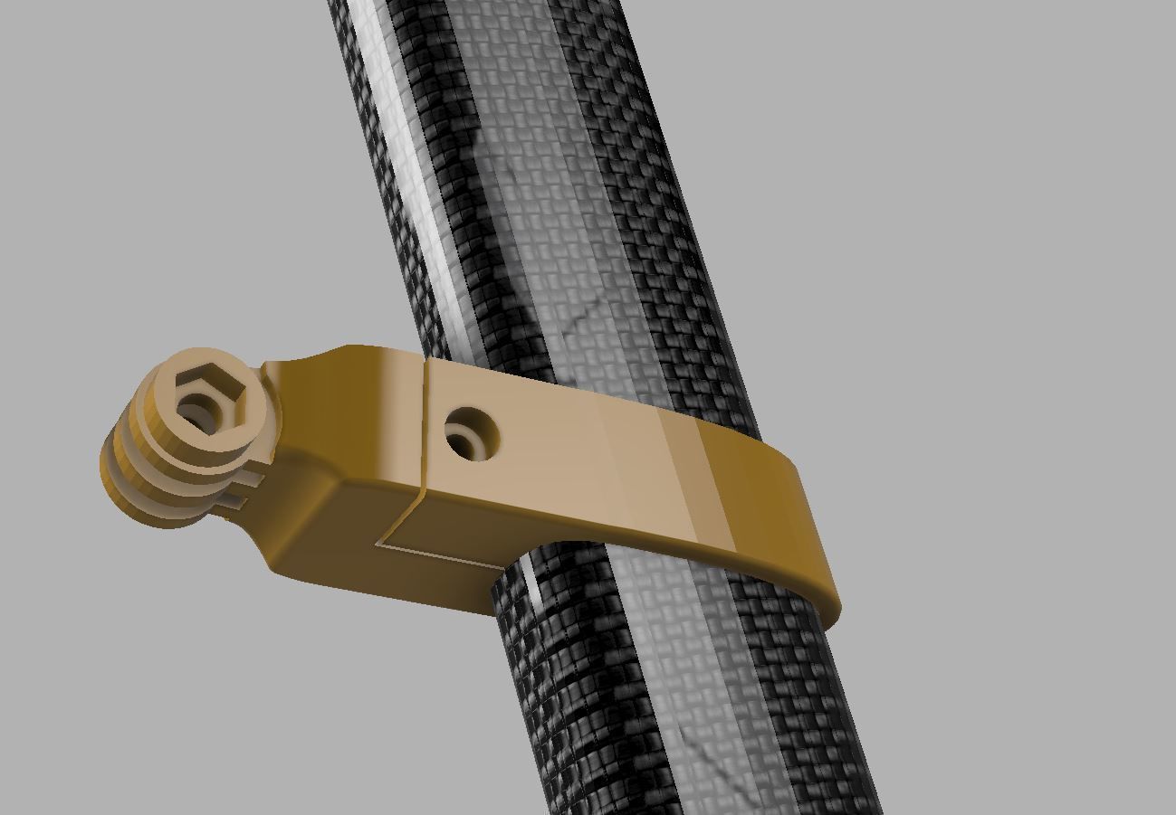 Tarmac SL7 GOPRO MOUNT 3D model 3D printable | CGTrader