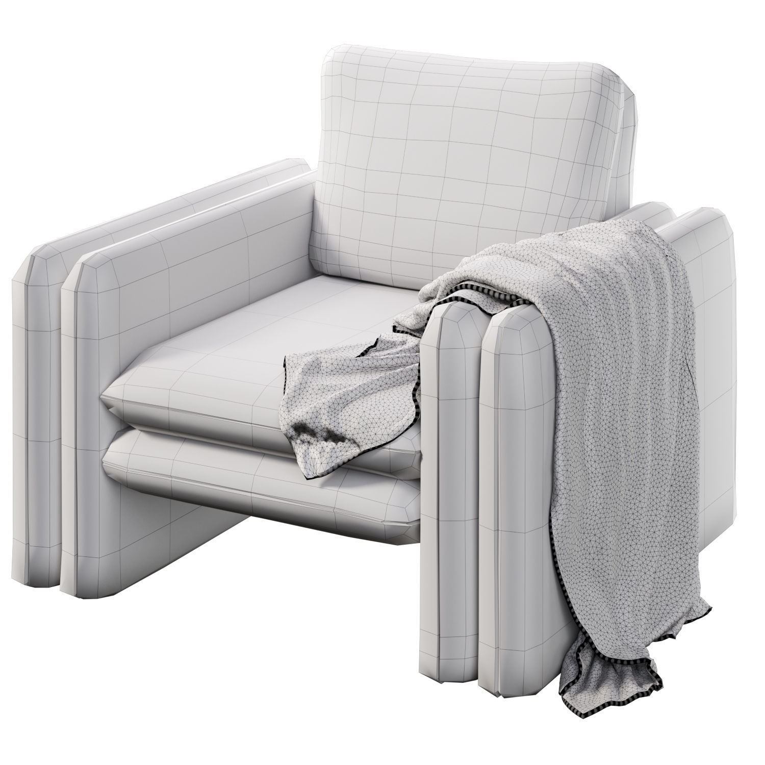 Kimora Chair by Lolo Interiors 3D model | CGTrader