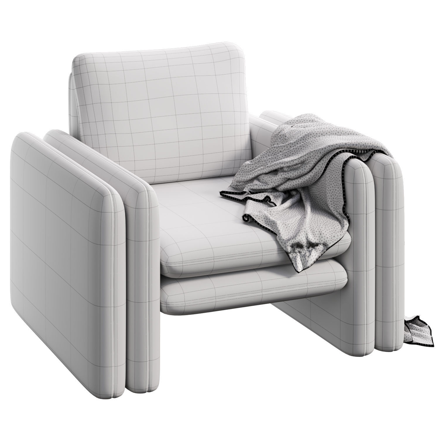 Kimora Chair by Lolo Interiors 3D model | CGTrader