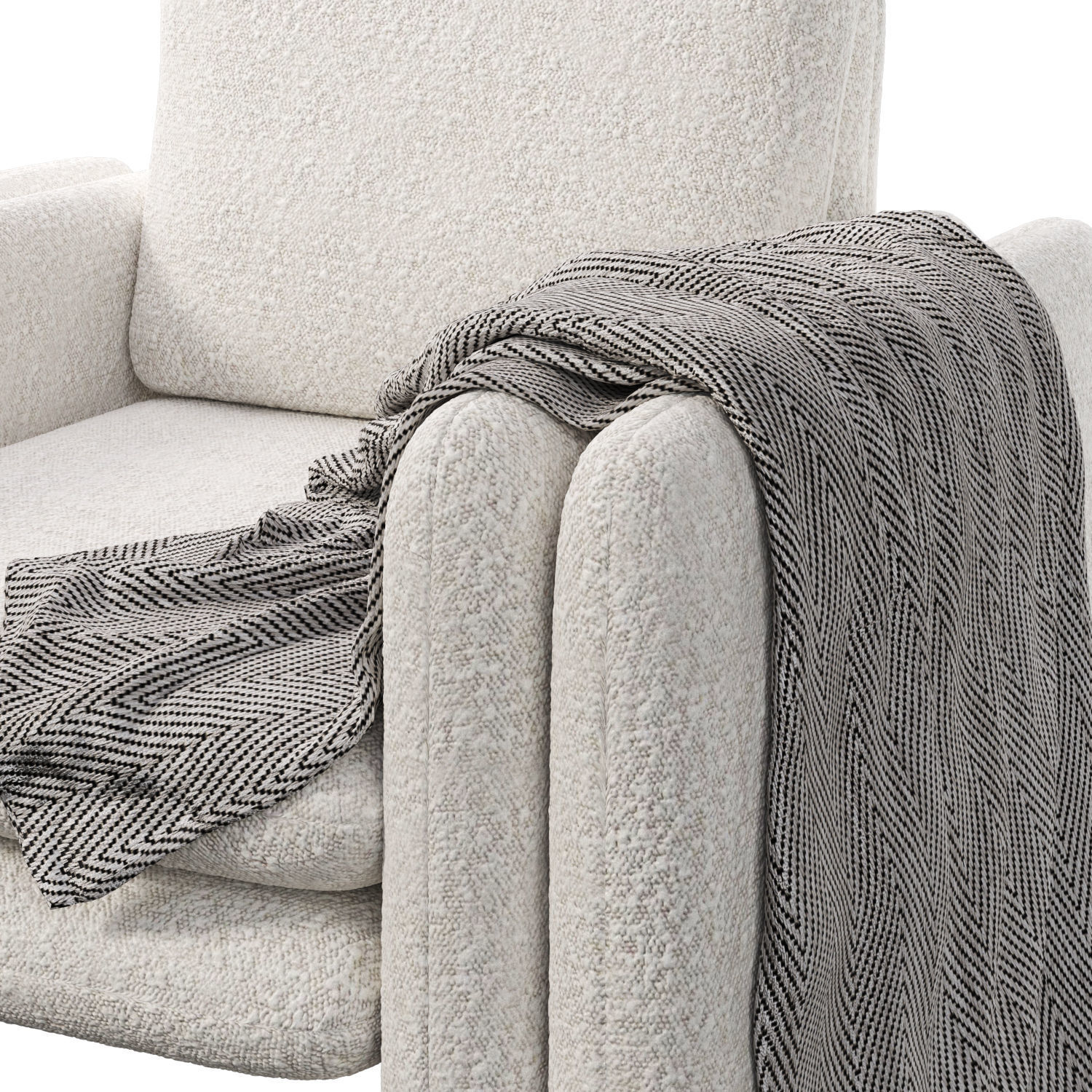 Kimora Chair by Lolo Interiors 3D model | CGTrader