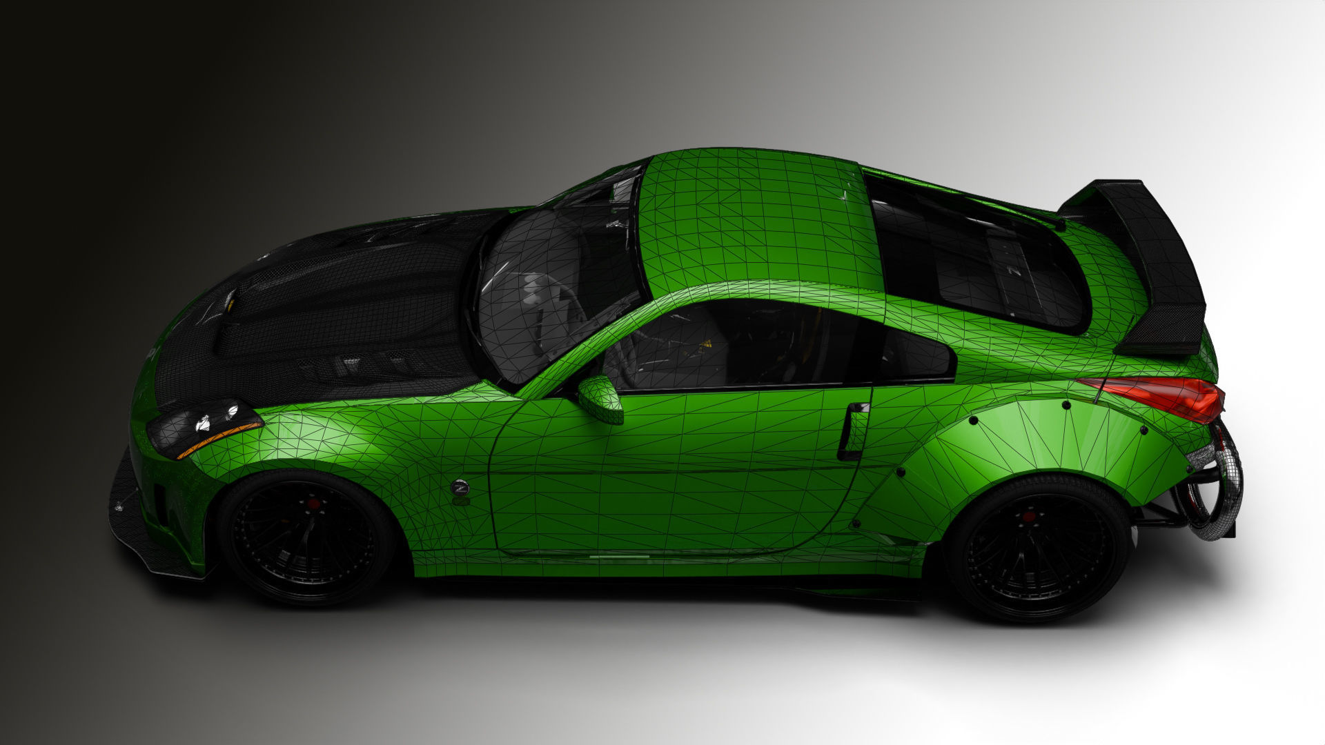 3D model Nissan 350 Z Nismo VR / AR / low-poly | CGTrader