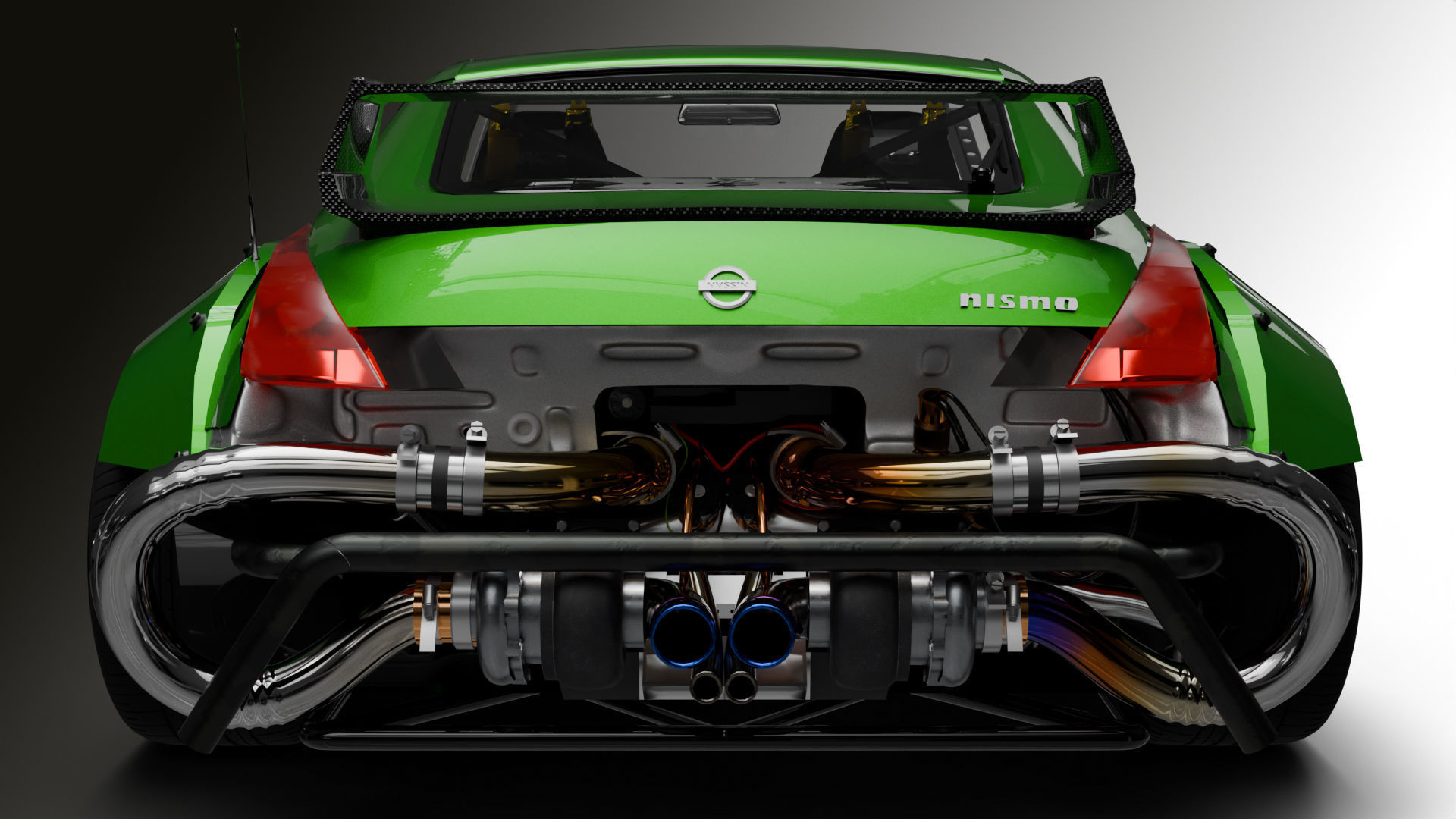 3D model Nissan 350 Z Nismo VR / AR / low-poly | CGTrader