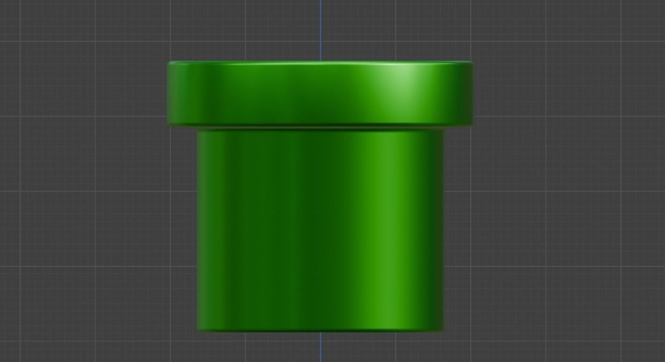 Pipe Super Mario Bros 3D Model free VR / AR / low-poly 3D model | CGTrader