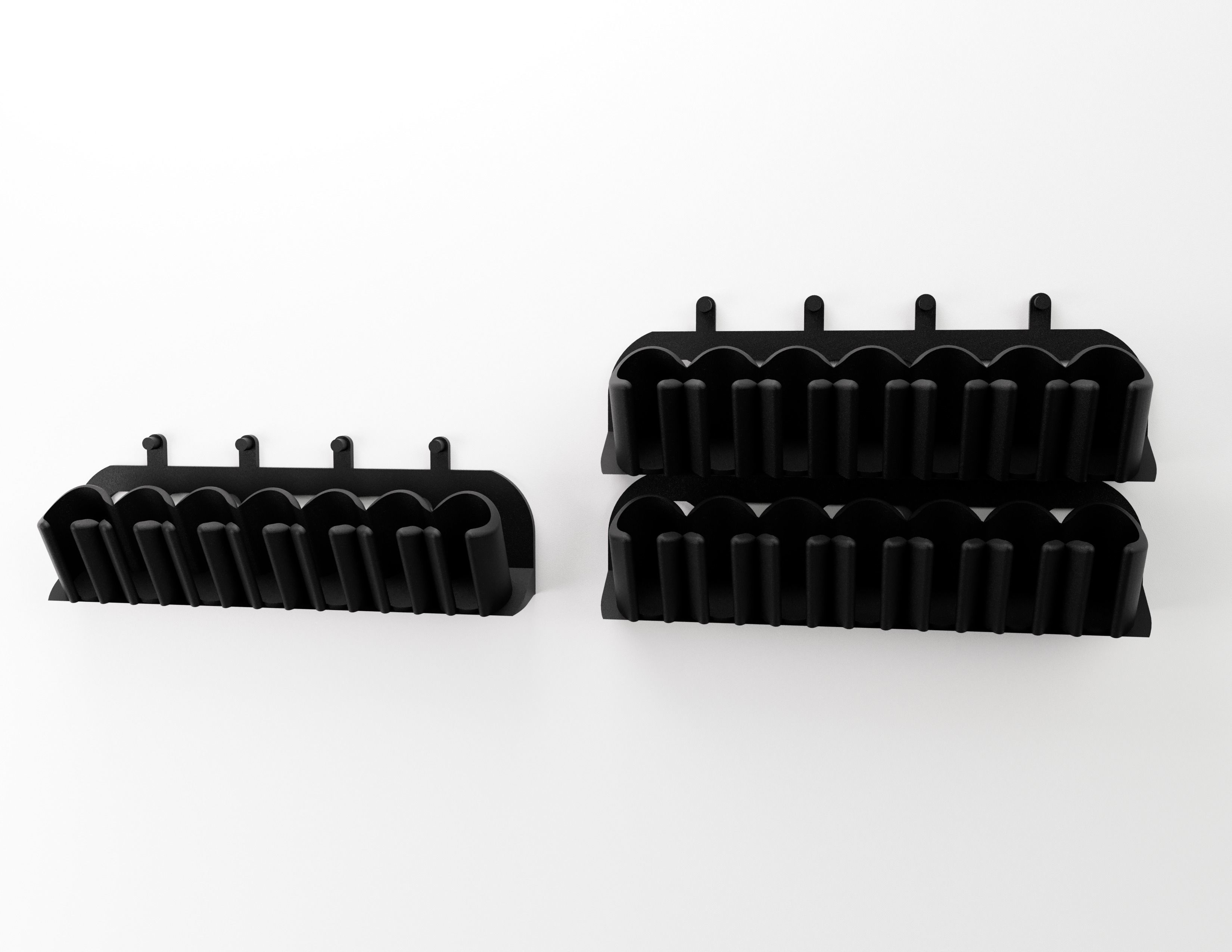 Resin color wall organizer 3D model 3D printable | CGTrader