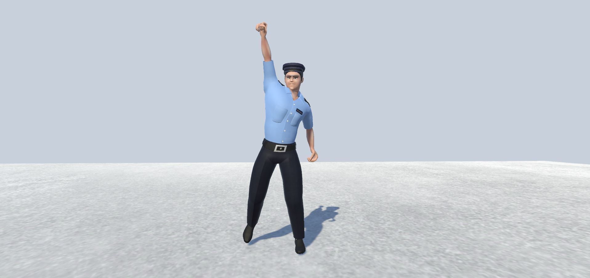 3D model Guard Avatar Rigged VR / AR / low-poly | CGTrader