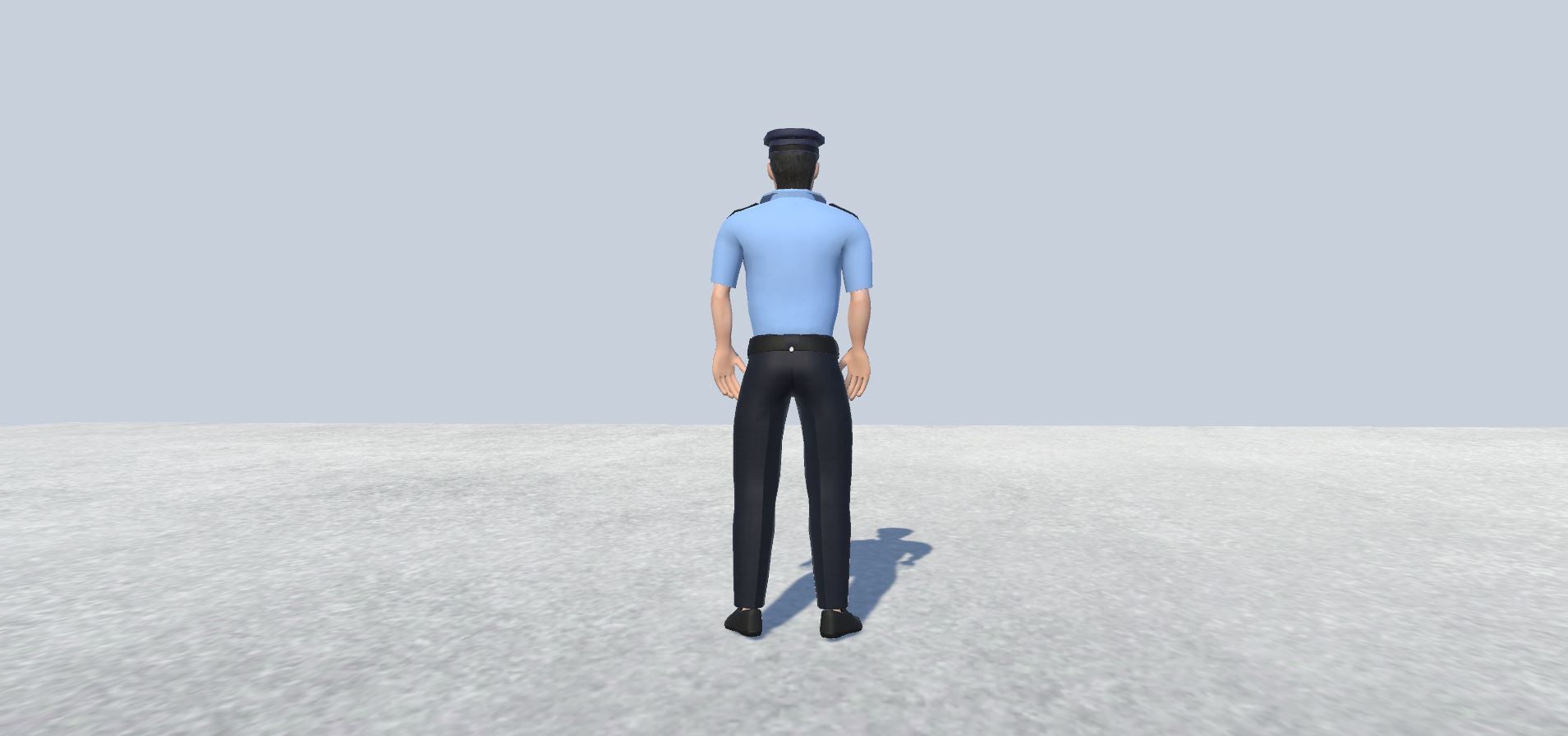 3D model Guard Avatar Rigged VR / AR / low-poly | CGTrader