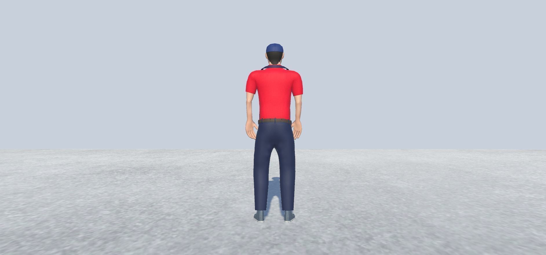 3D model Painter avatar Rigged VR / AR / low-poly | CGTrader