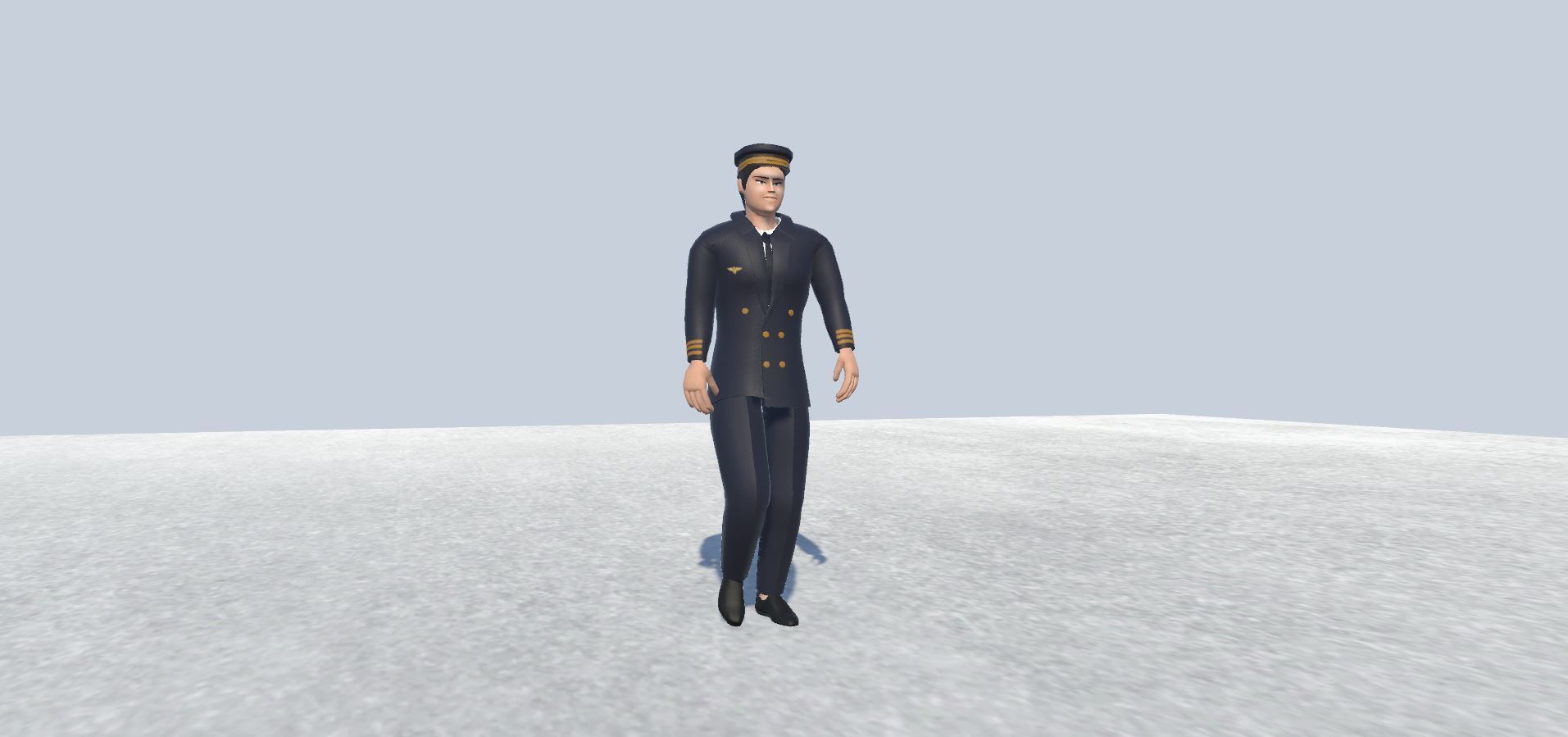 3D model Pilot avatar Rigged VR / AR / low-poly | CGTrader