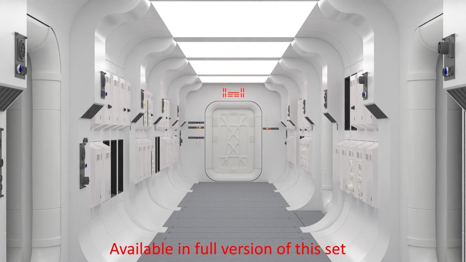 The Tantive IV Hallway 1-12 scale Black Series free 3D model 3D ...