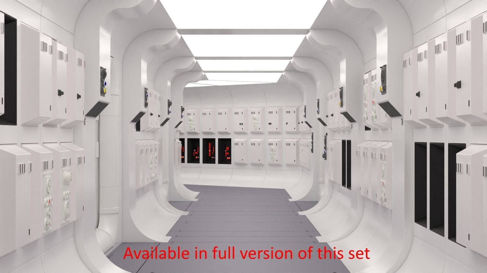 The Tantive IV Hallway 1-12 scale Black Series free 3D model 3D ...