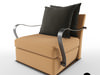 Promemoria Augusto armchair 3D model | CGTrader