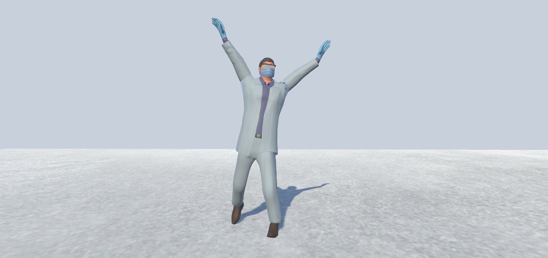 3D model Scientist Avatar VR / AR / low-poly | CGTrader