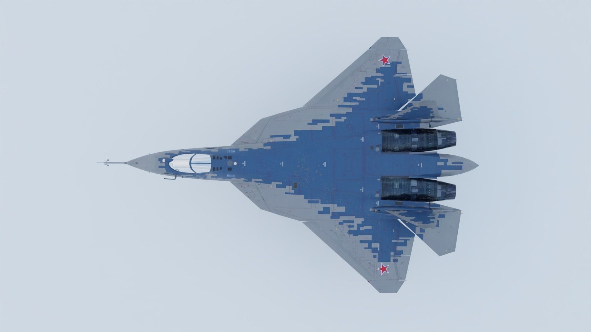 SUKHOI SU-57 FIGHTER JET 3D model | CGTrader