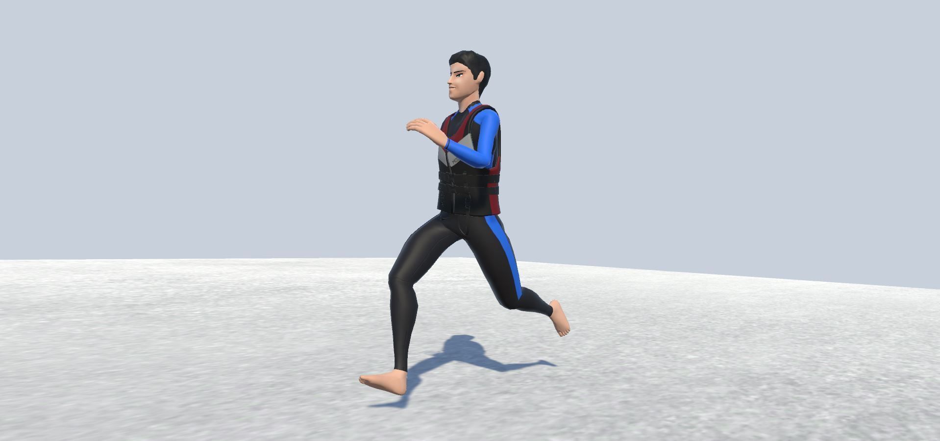 3D model Swim Suit Avatar Rigged VR / AR / low-poly | CGTrader