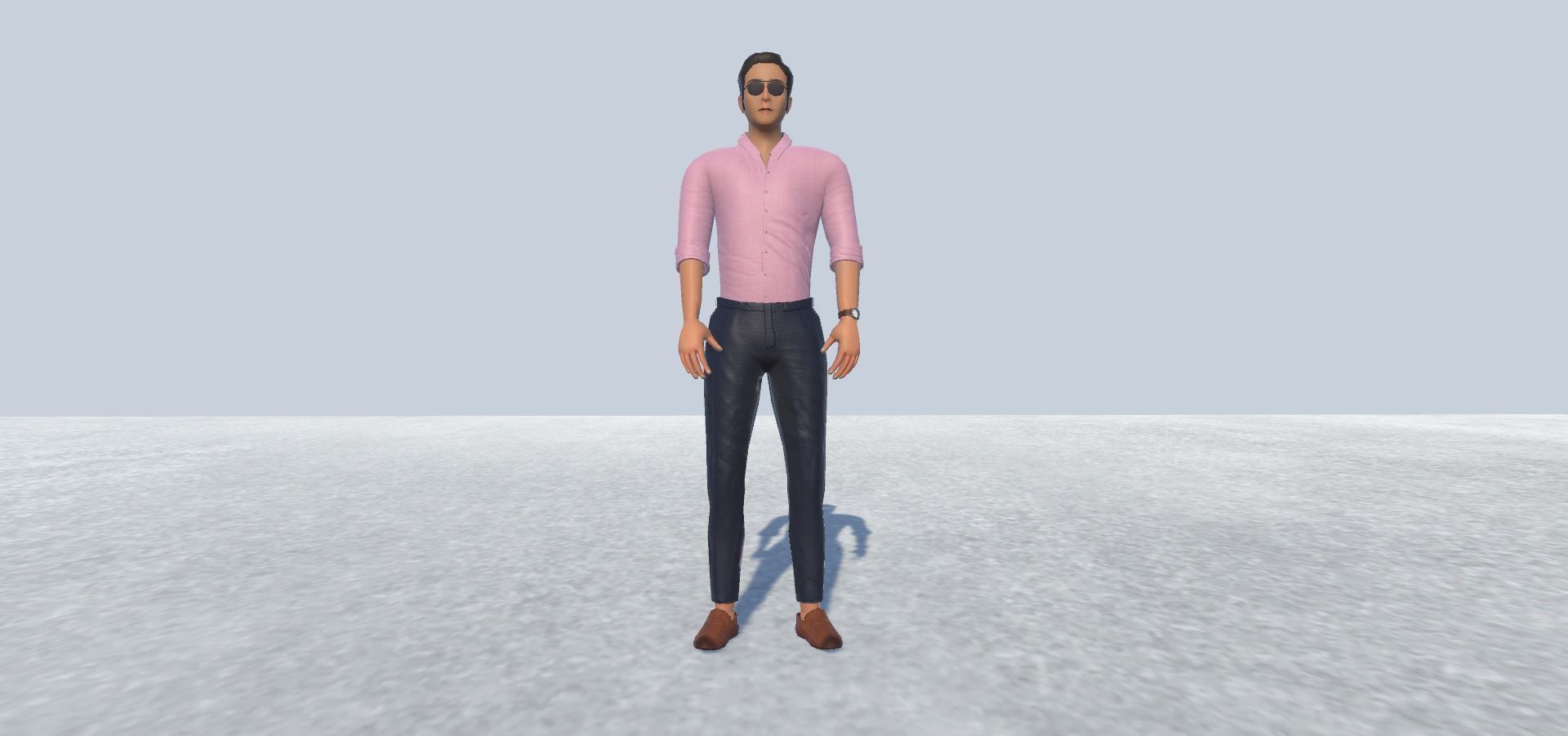 Formal Avatar Rigged free VR / AR / low-poly 3D model animated rigged ...