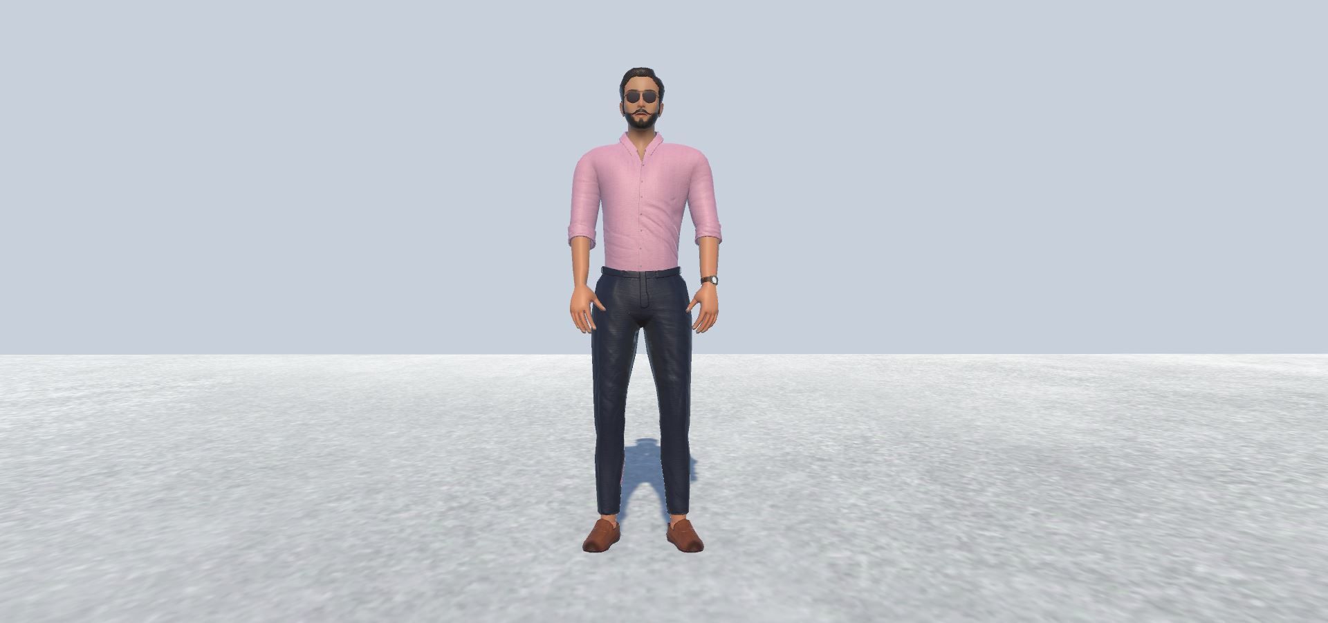 Formal Avatar Rigged free VR / AR / low-poly 3D model animated rigged ...