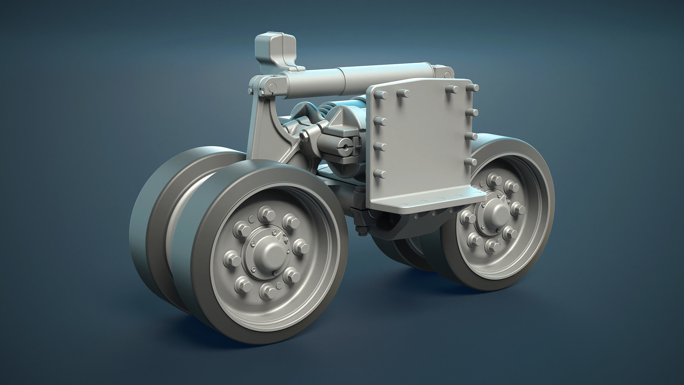 M4 Sherman Tank HVSS Suspension 3D model | CGTrader