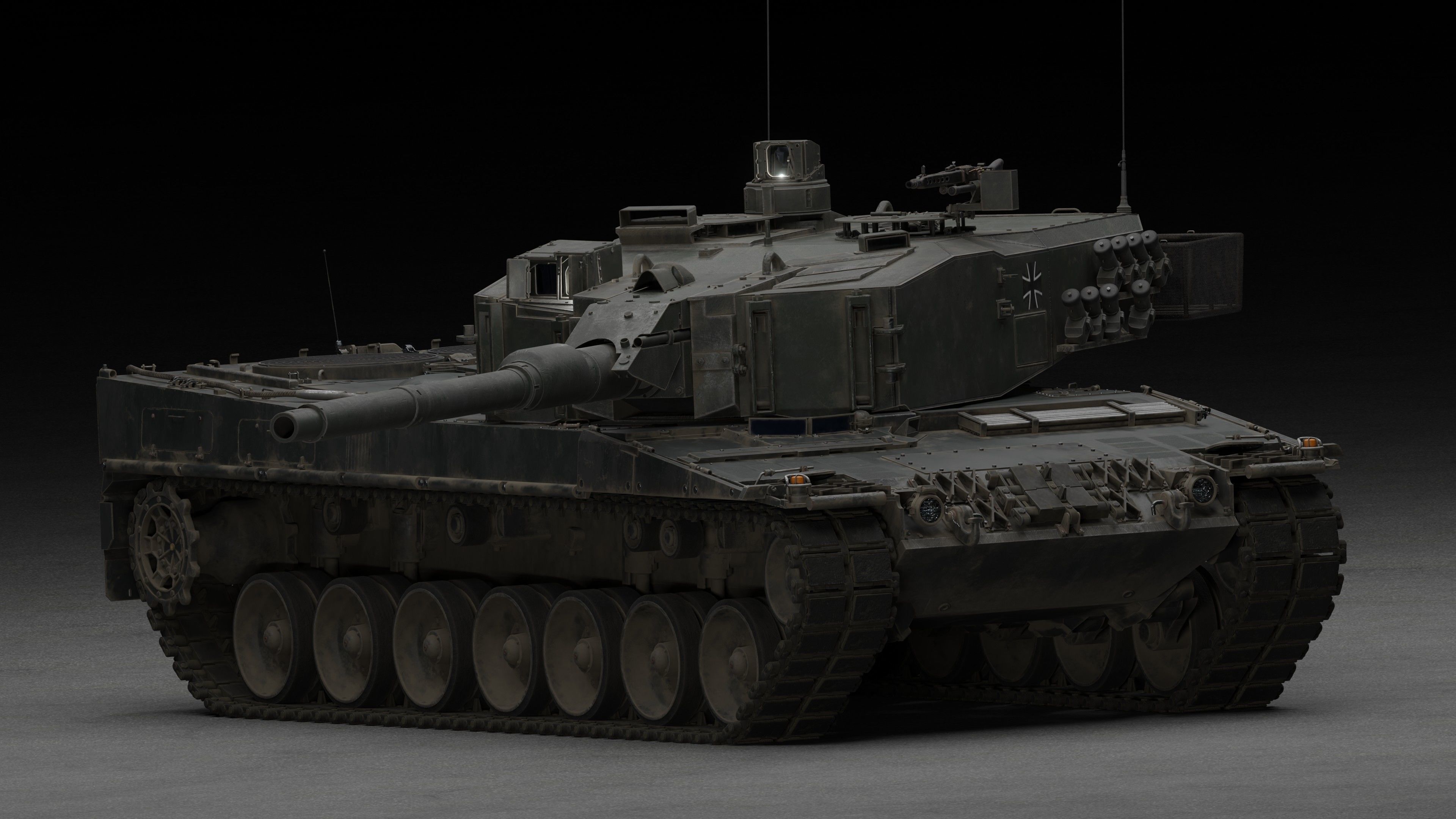 Tank Leopard 2a6 3D model | CGTrader