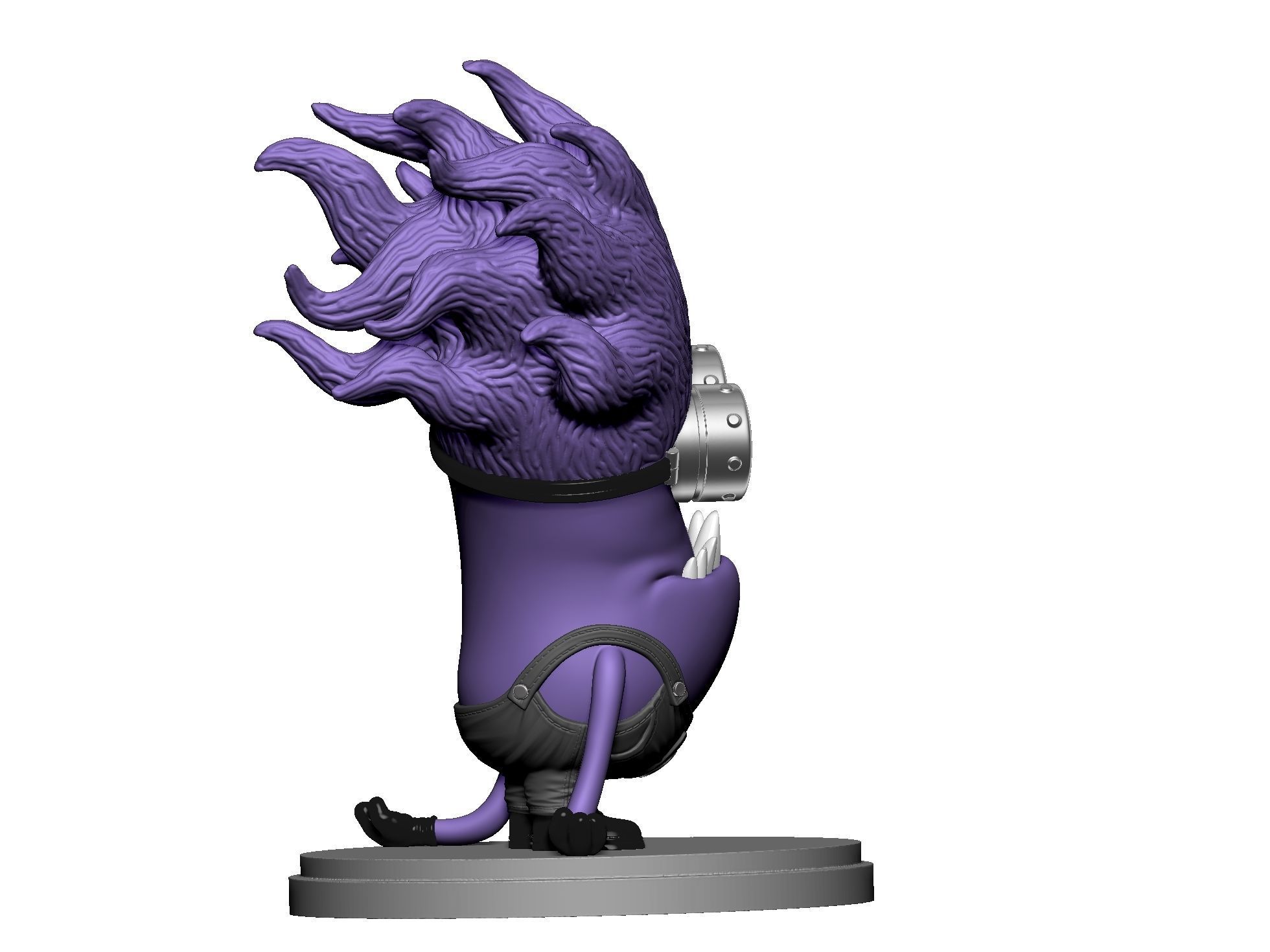Purple mutated minion for 3D printing STL 3D model 3D printable | CGTrader