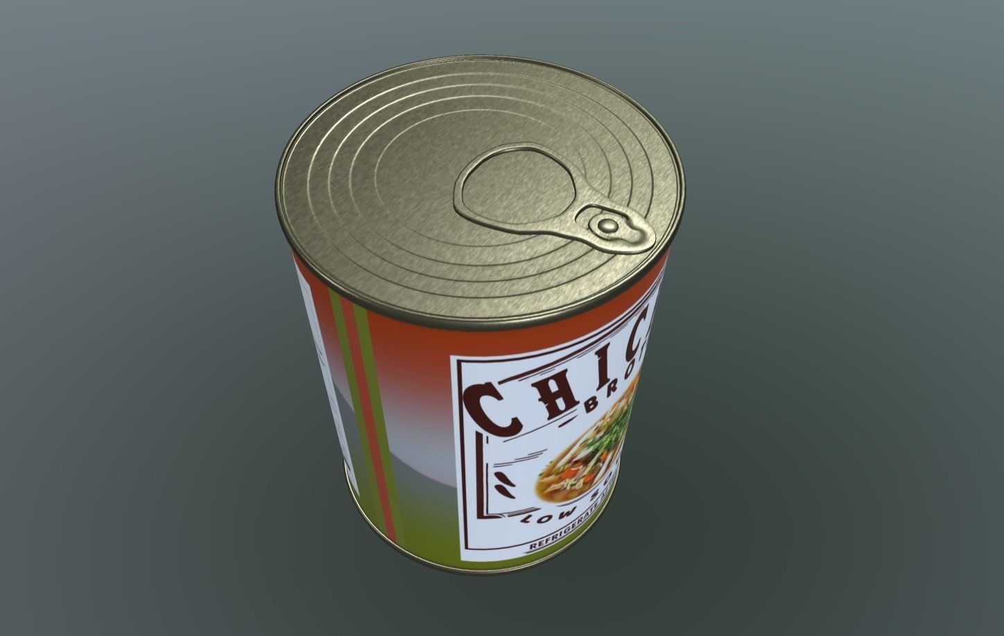 Diabetic Canned Foods 3D model | CGTrader