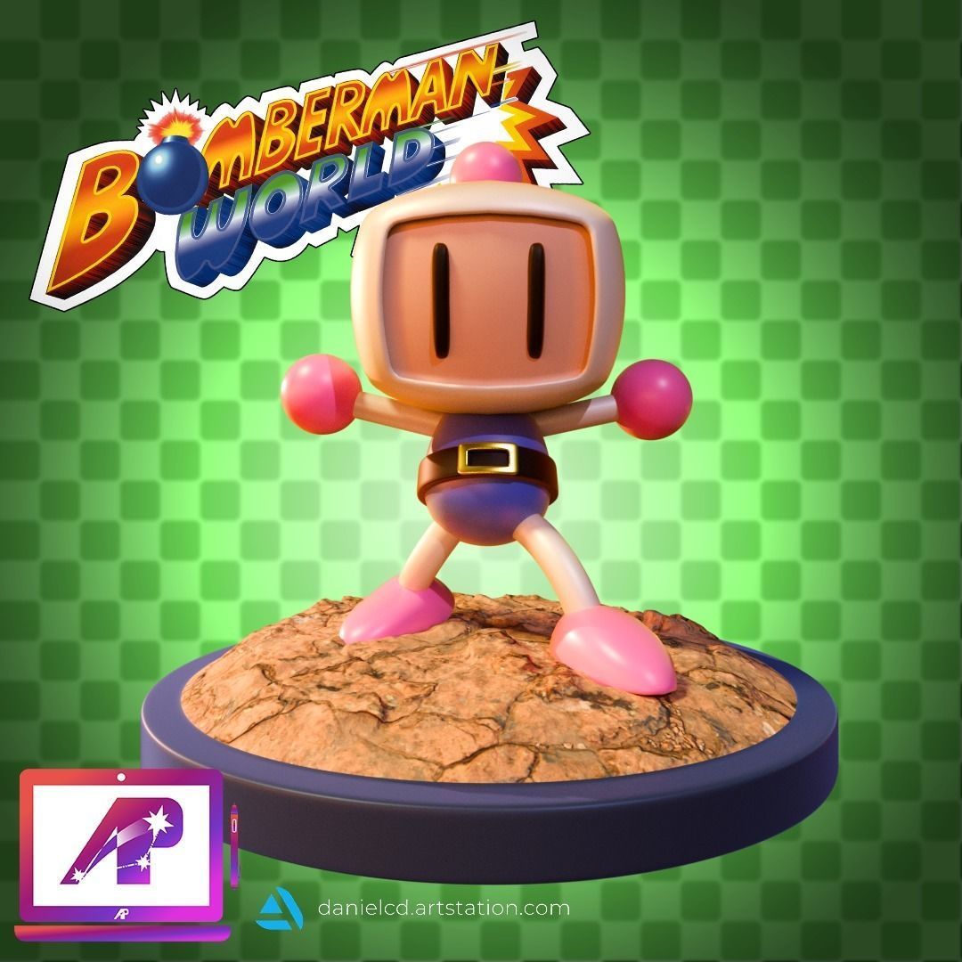 Bomberman World 3D model 3D printable | CGTrader
