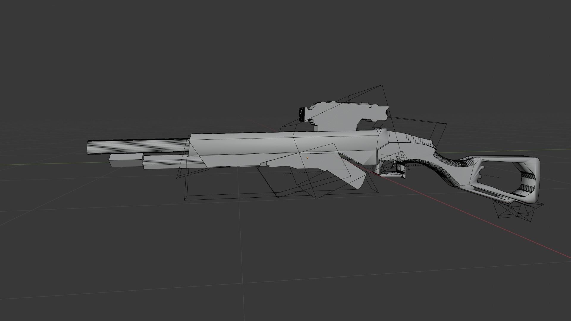 sort gun free 3D model | CGTrader