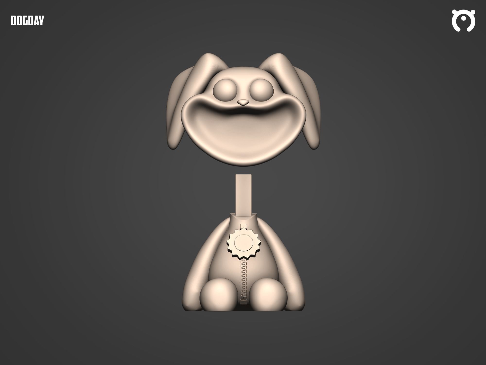 Dogday - Smiling Critters 3D model 3D printable | CGTrader