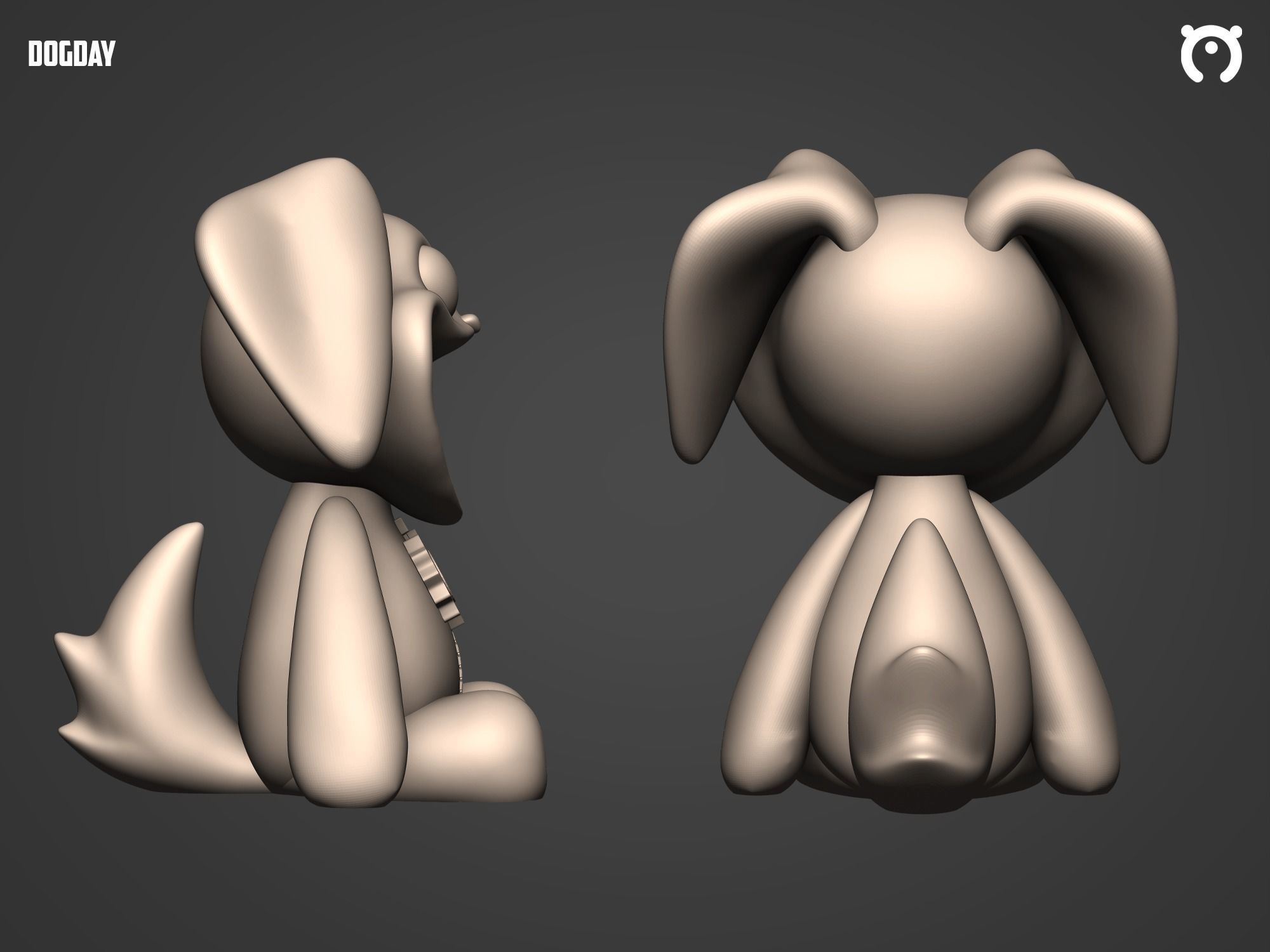 Dogday - Smiling Critters 3D model 3D printable | CGTrader