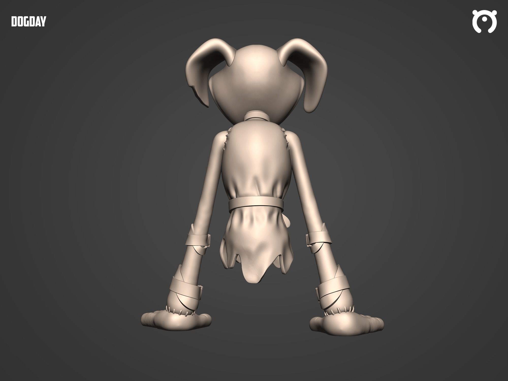 Dogday - Smiling Critters 3D model 3D printable | CGTrader