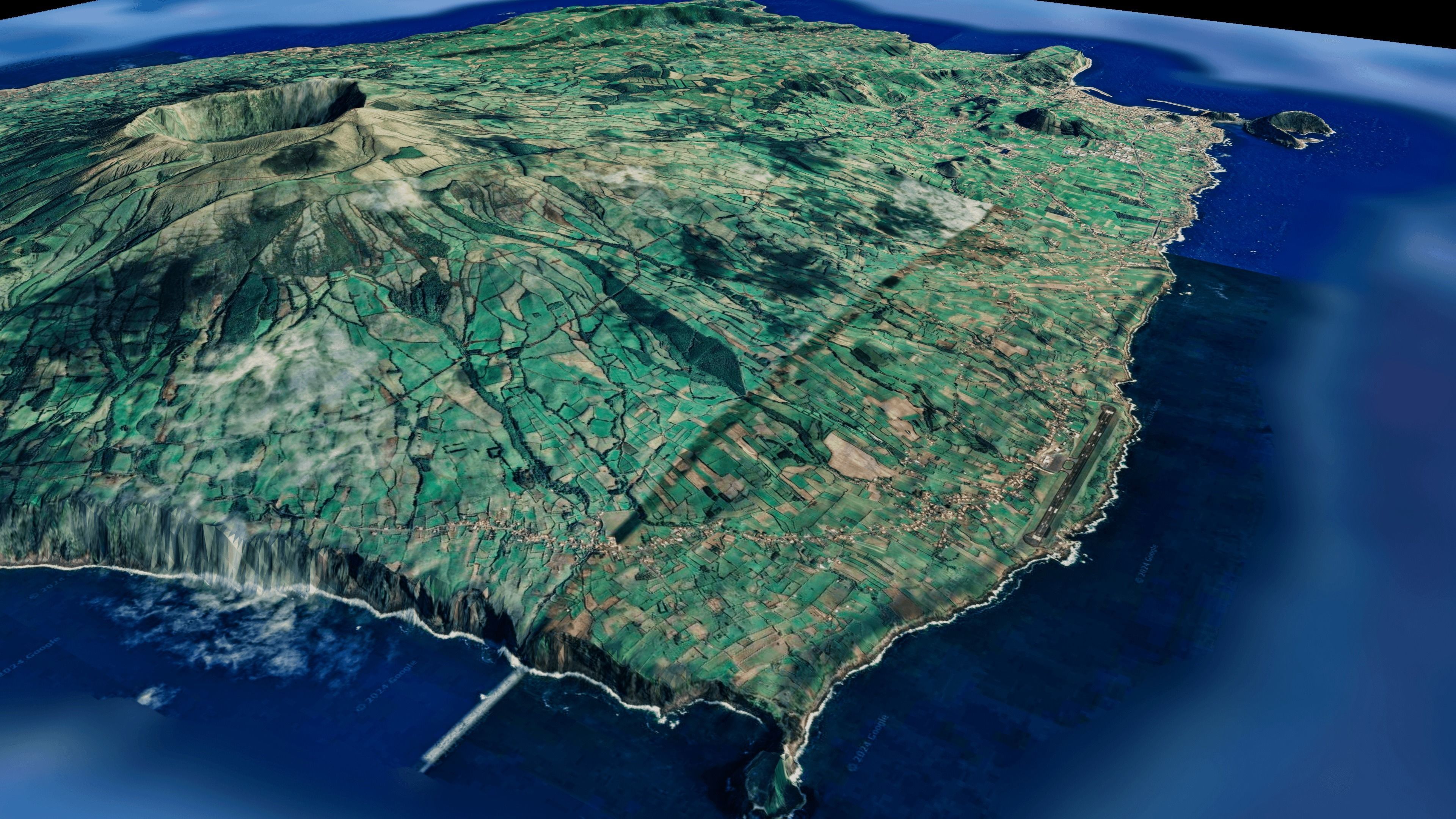 Faial island 3d model terrain 3D model | CGTrader