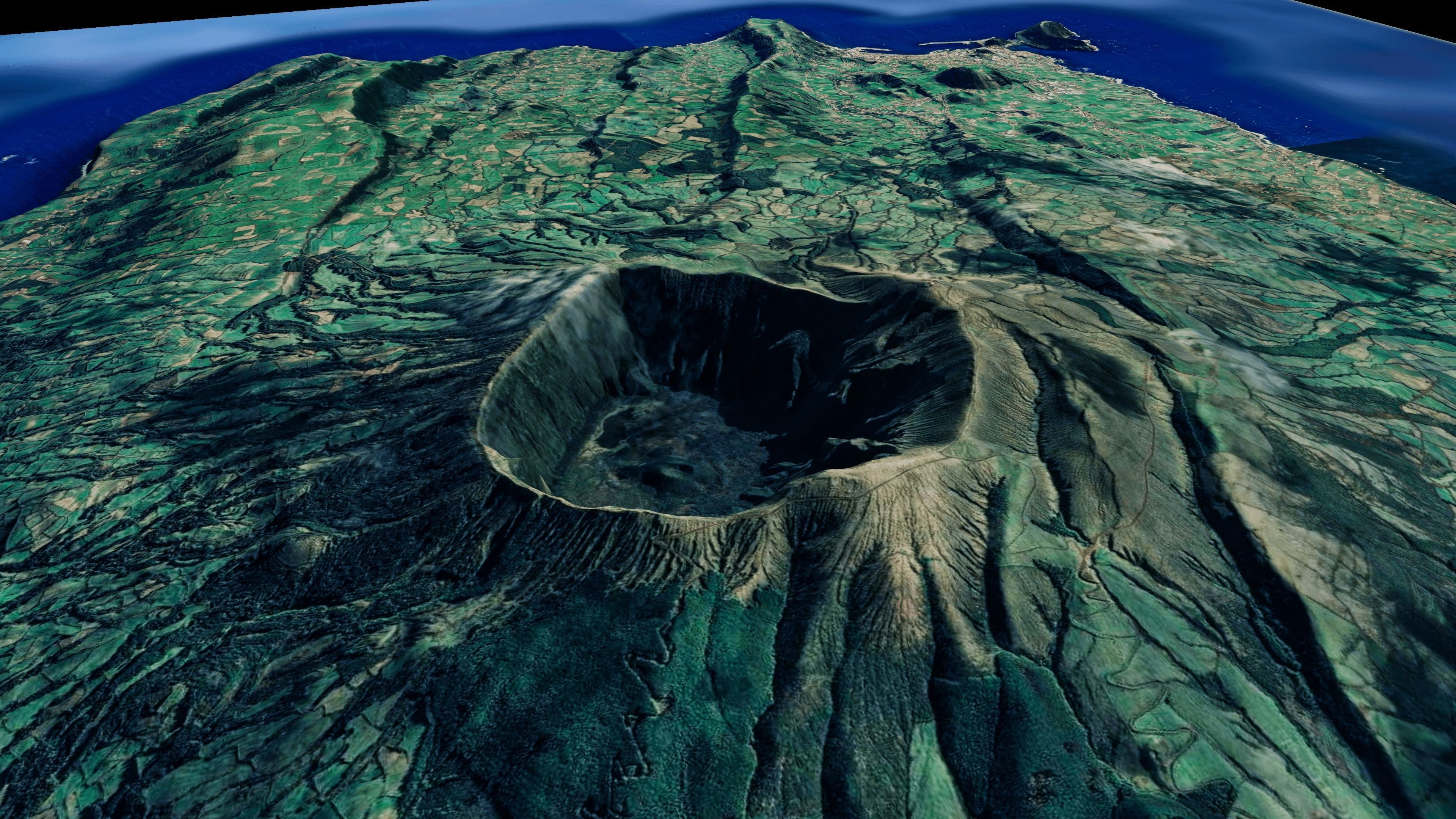 Faial island 3d model terrain 3D model | CGTrader