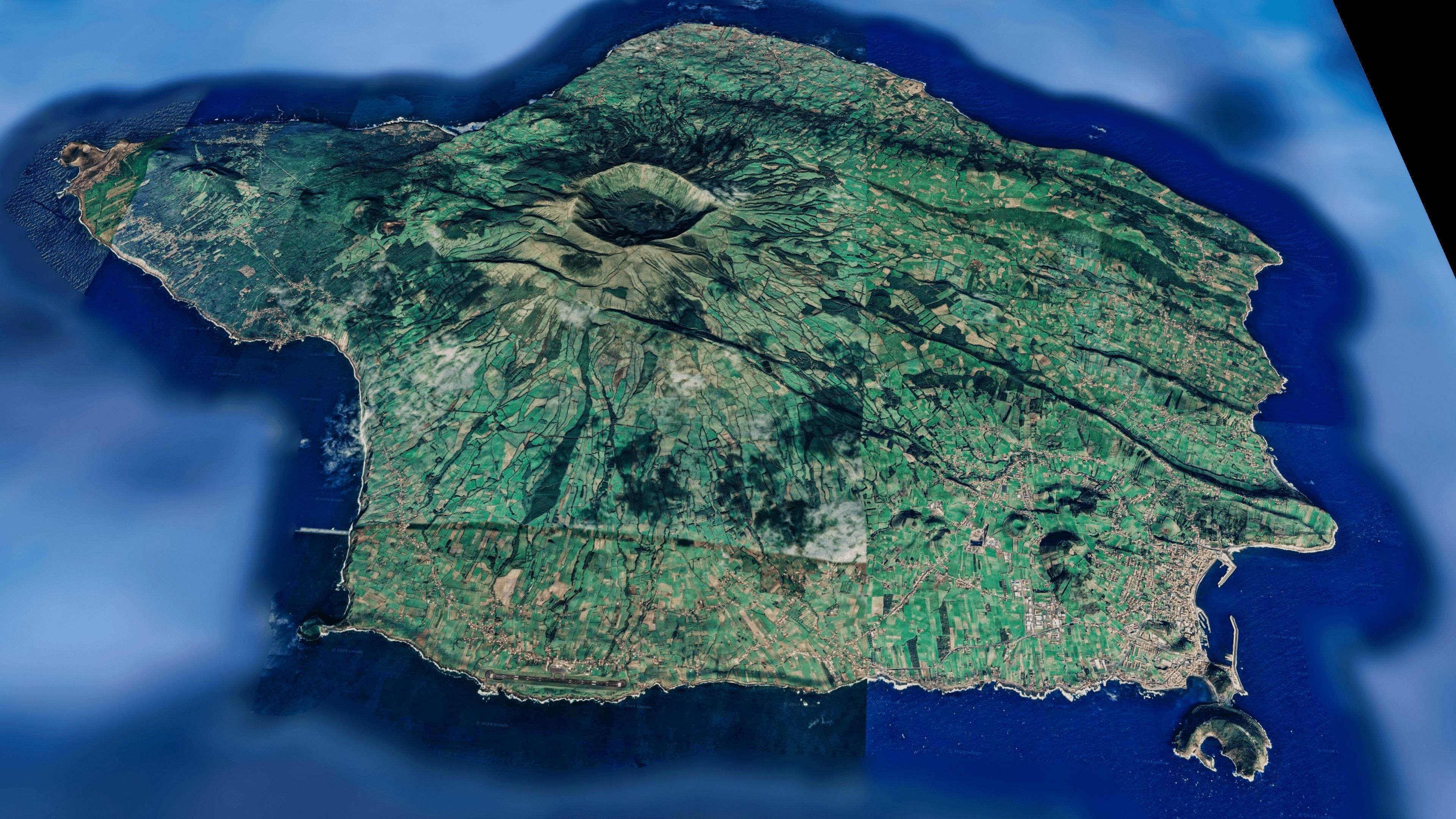 Faial island 3d model terrain 3D model | CGTrader