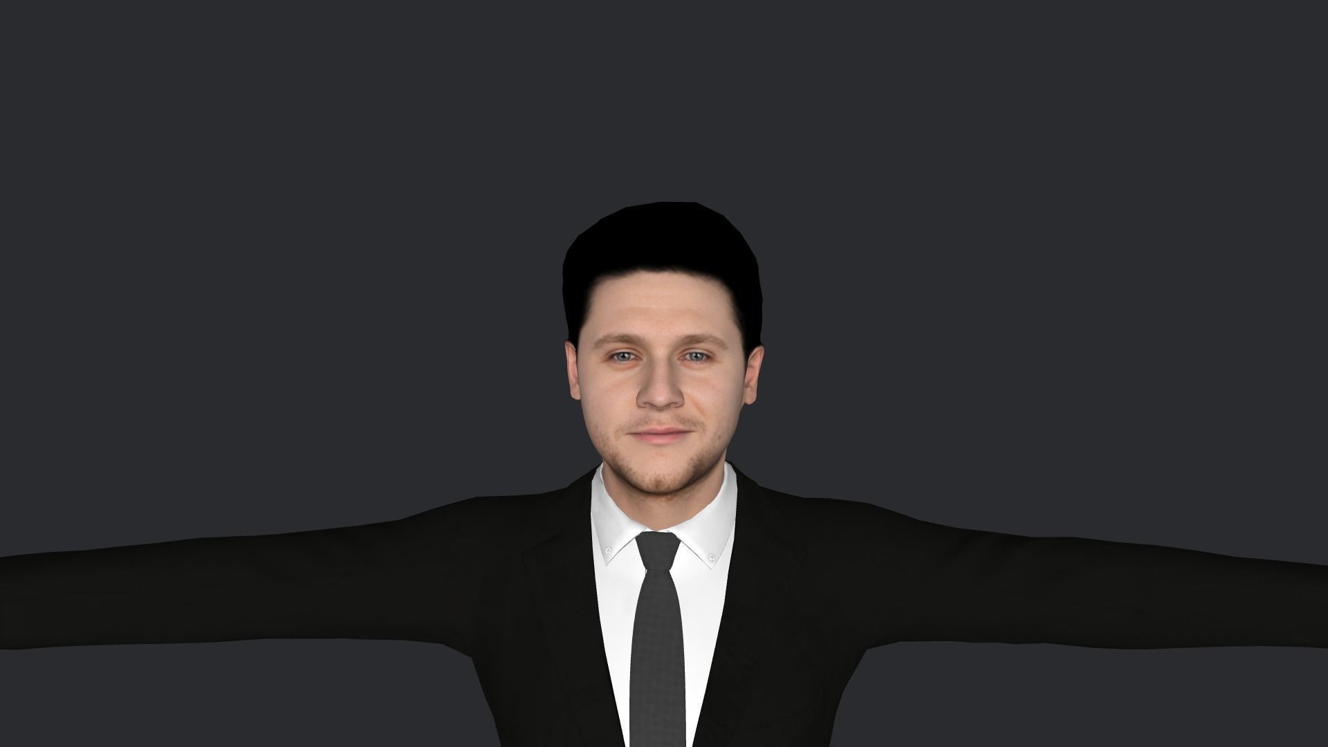 Niall Horan Hyper Realistic Full Body Rigged Character 3D model rigged ...