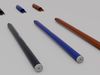 Office pens variety pack 3D model | CGTrader