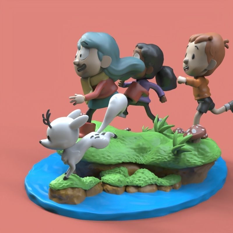 Hilda Diorama 3D model 3D printable | CGTrader