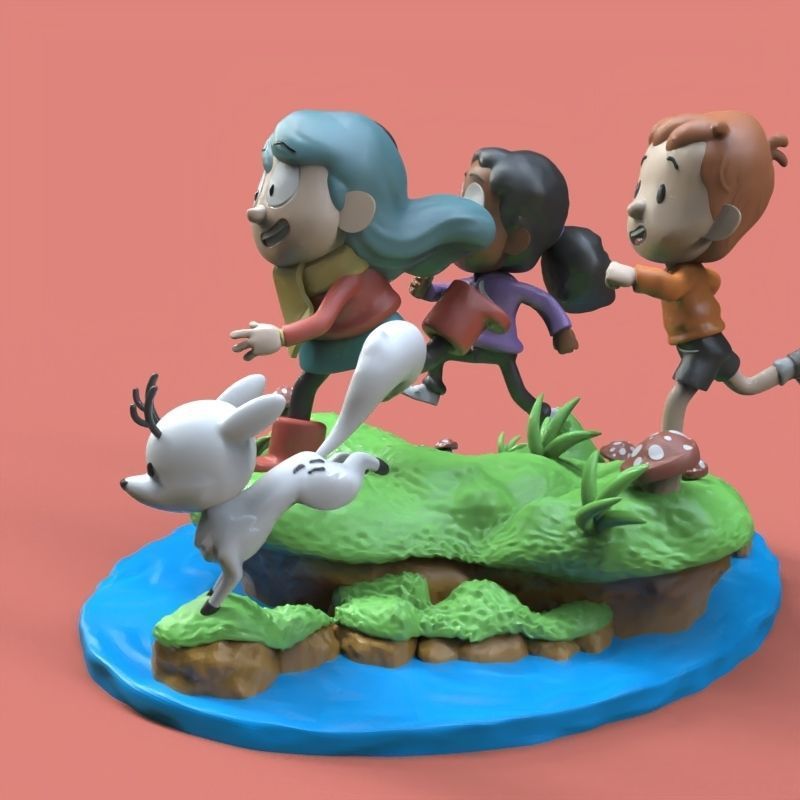 Hilda Diorama 3D model 3D printable | CGTrader