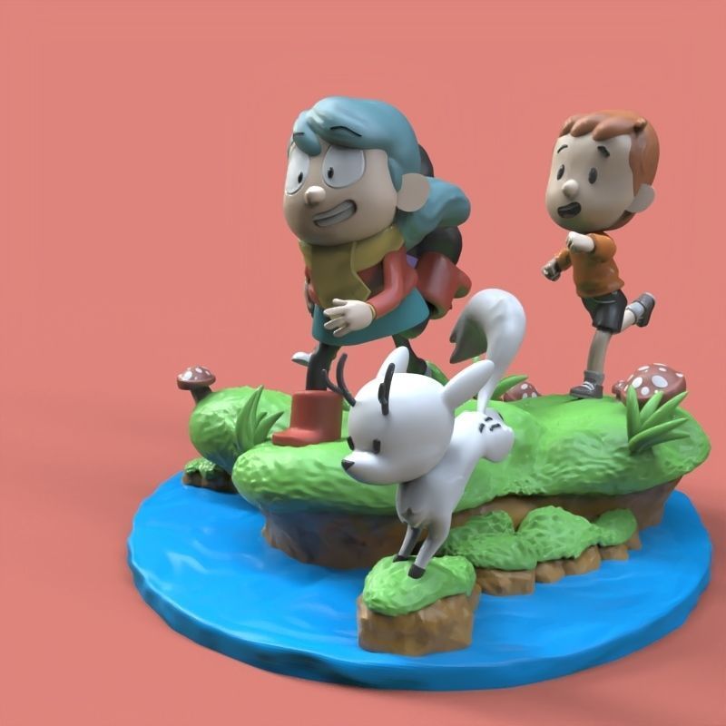 Hilda Diorama 3D model 3D printable | CGTrader