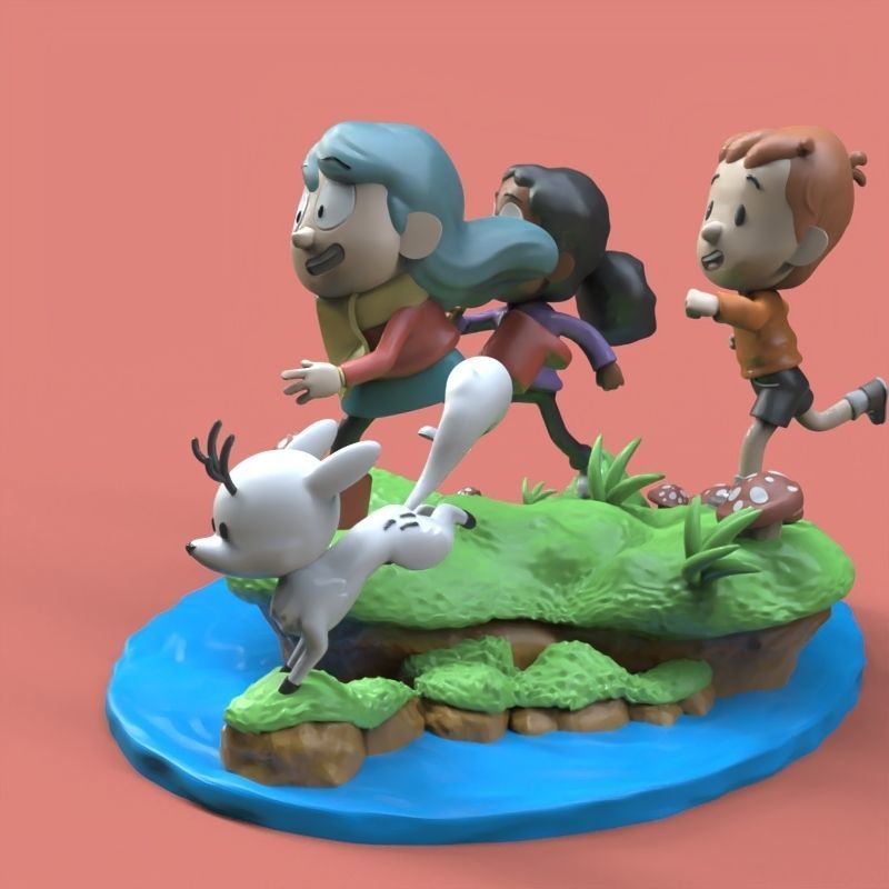 Hilda Diorama 3D model 3D printable | CGTrader