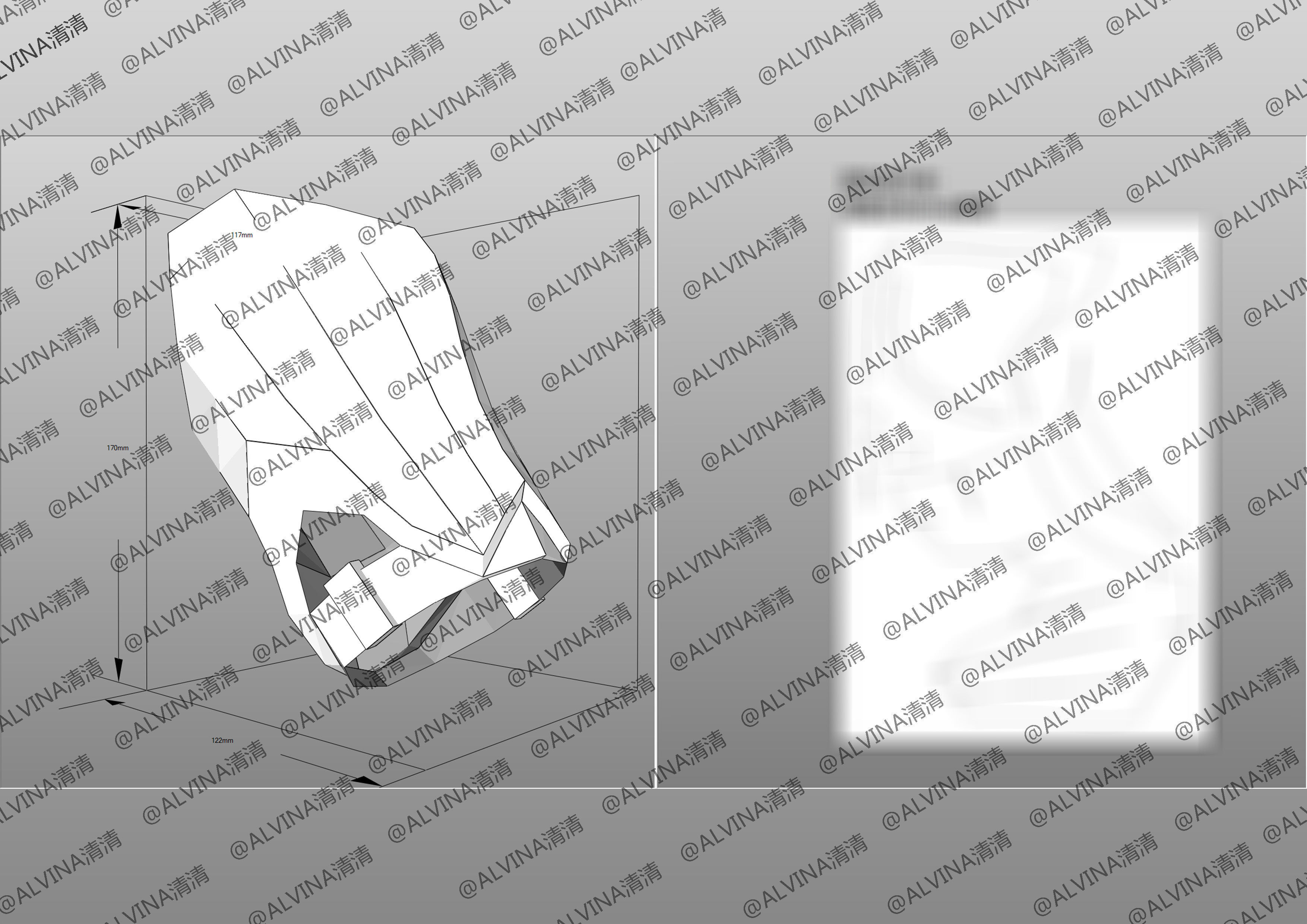 3D model Honkai Star Rail Argenti Armor - DIY Cosplay Pepakura Foam VR ...