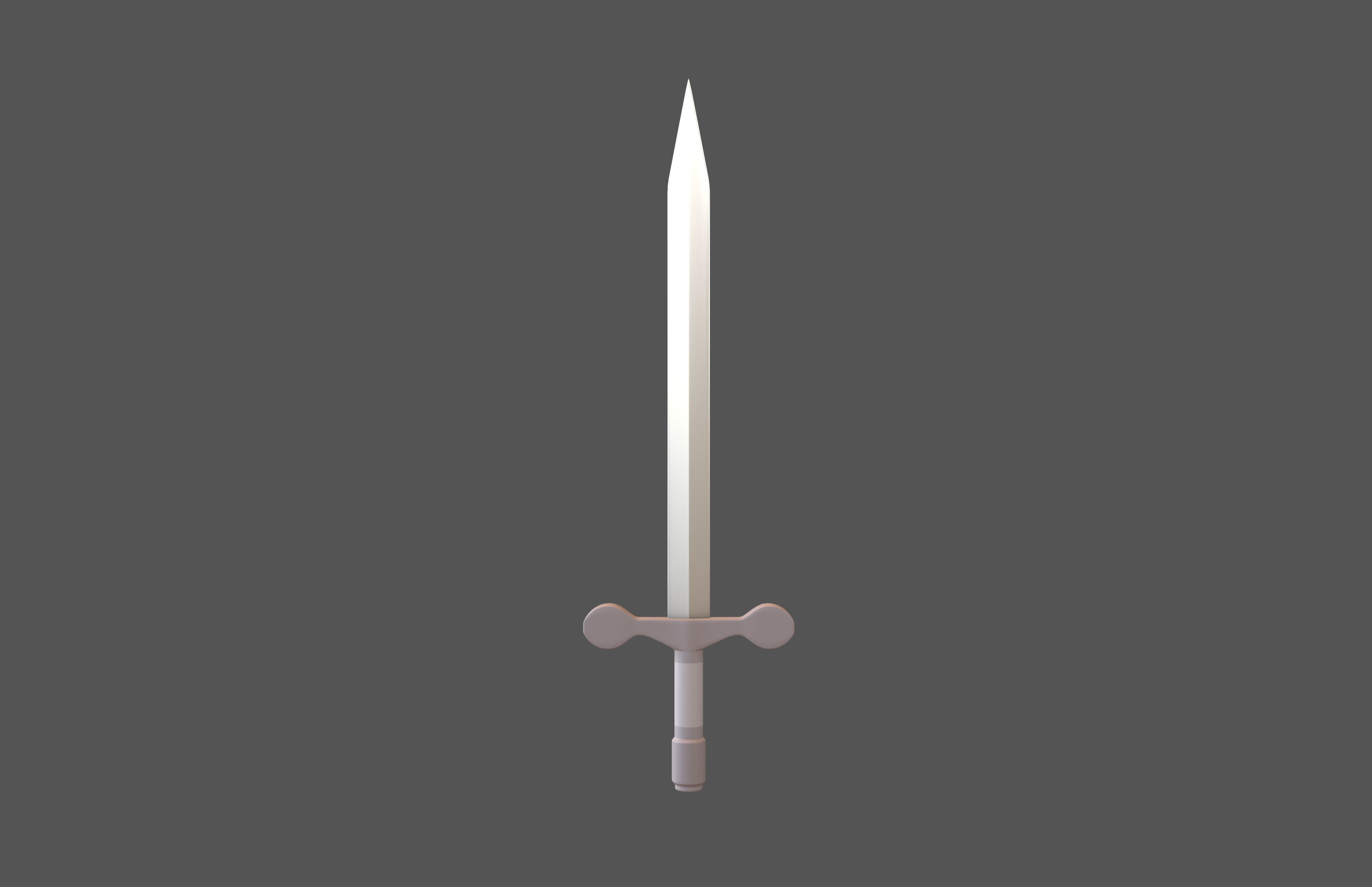 3D model Cartoon Sword v1 002 VR / AR / low-poly | CGTrader