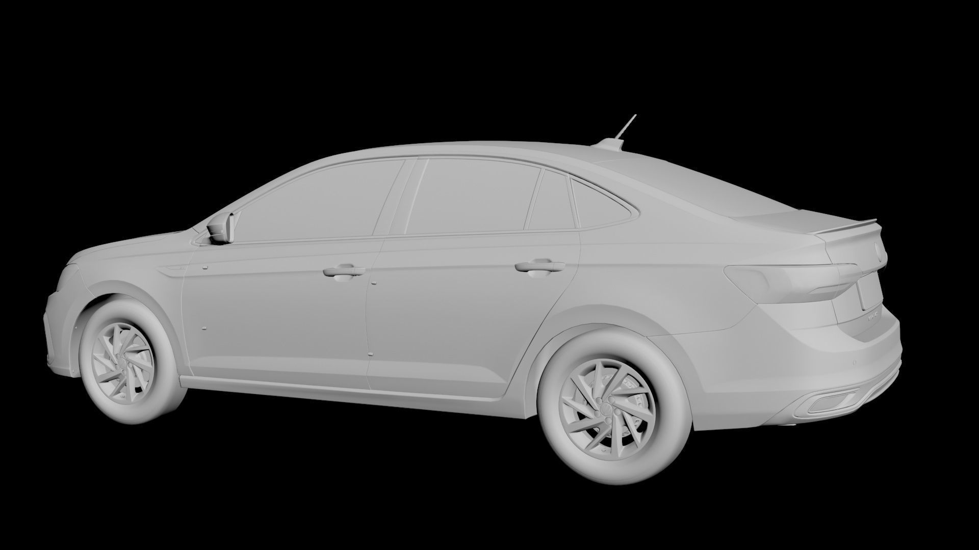 3D model Volkswagen virtus gt VR / AR / low-poly | CGTrader