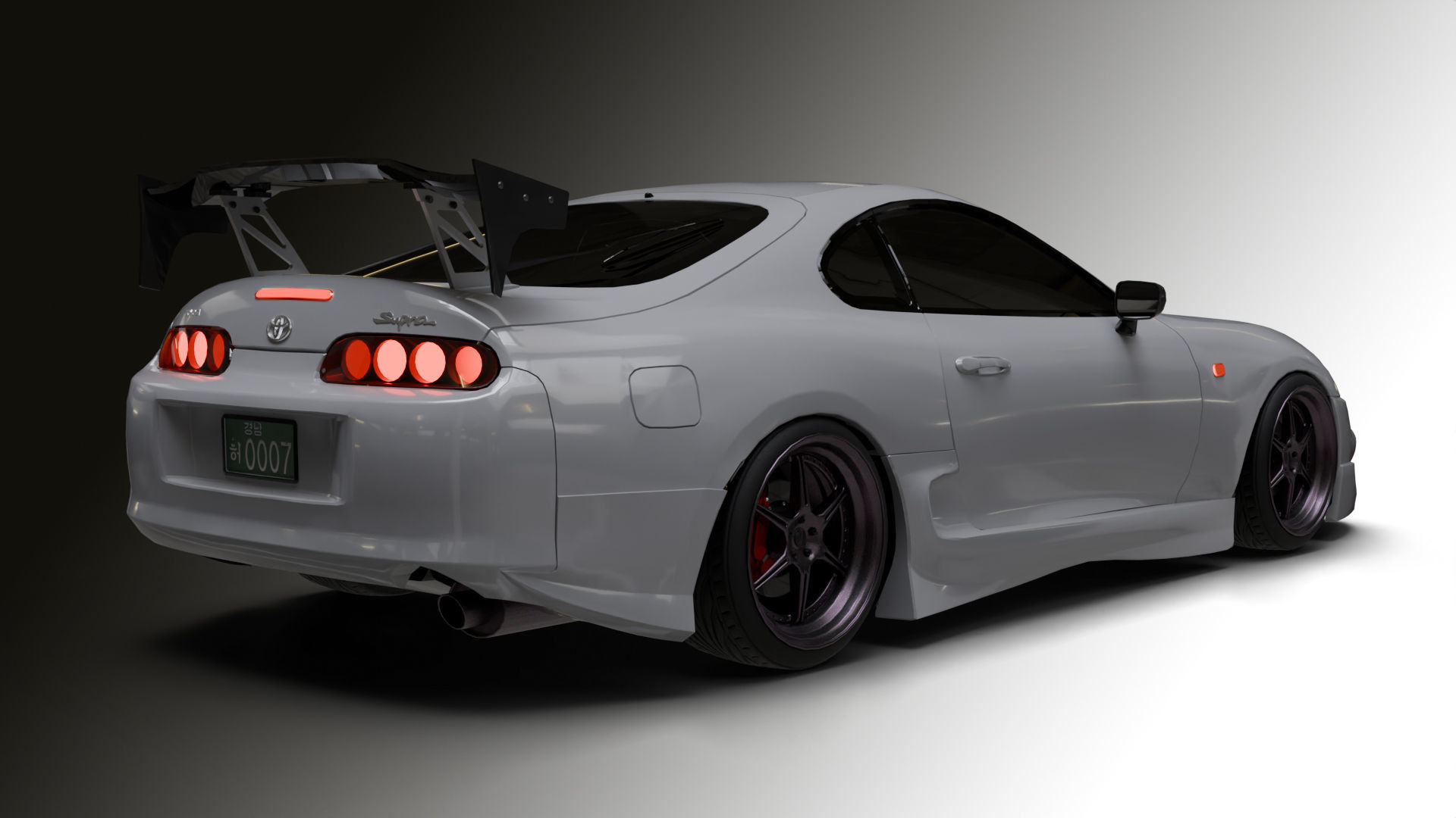 3D model Toyota Supra mk4 VR / AR / low-poly | CGTrader