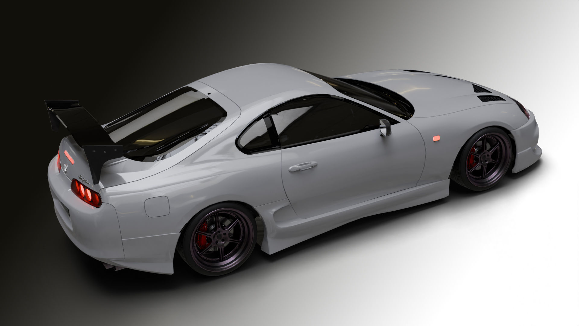 3D model Toyota Supra mk4 VR / AR / low-poly | CGTrader