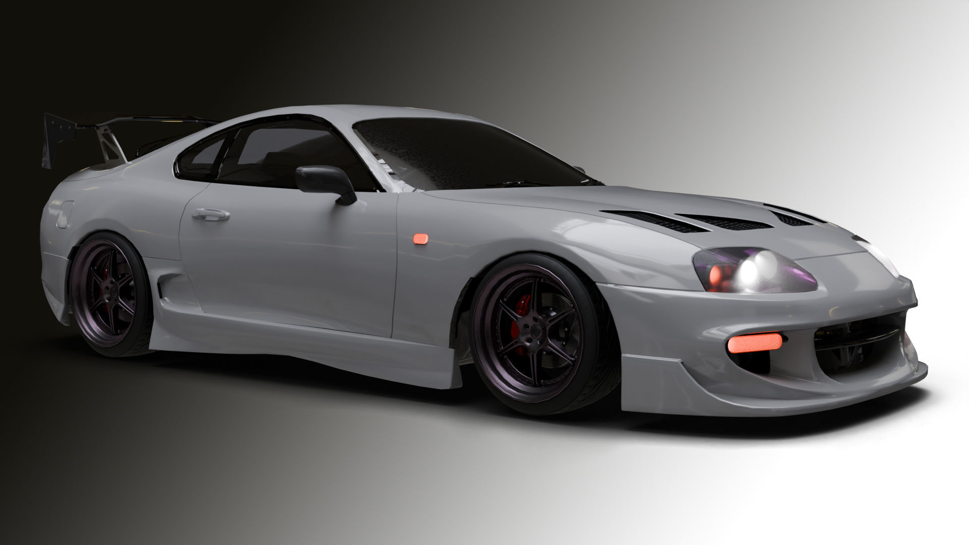 3D model Toyota Supra mk4 VR / AR / low-poly | CGTrader