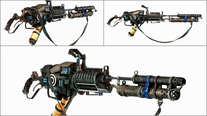 flame Thrower 3D model | CGTrader